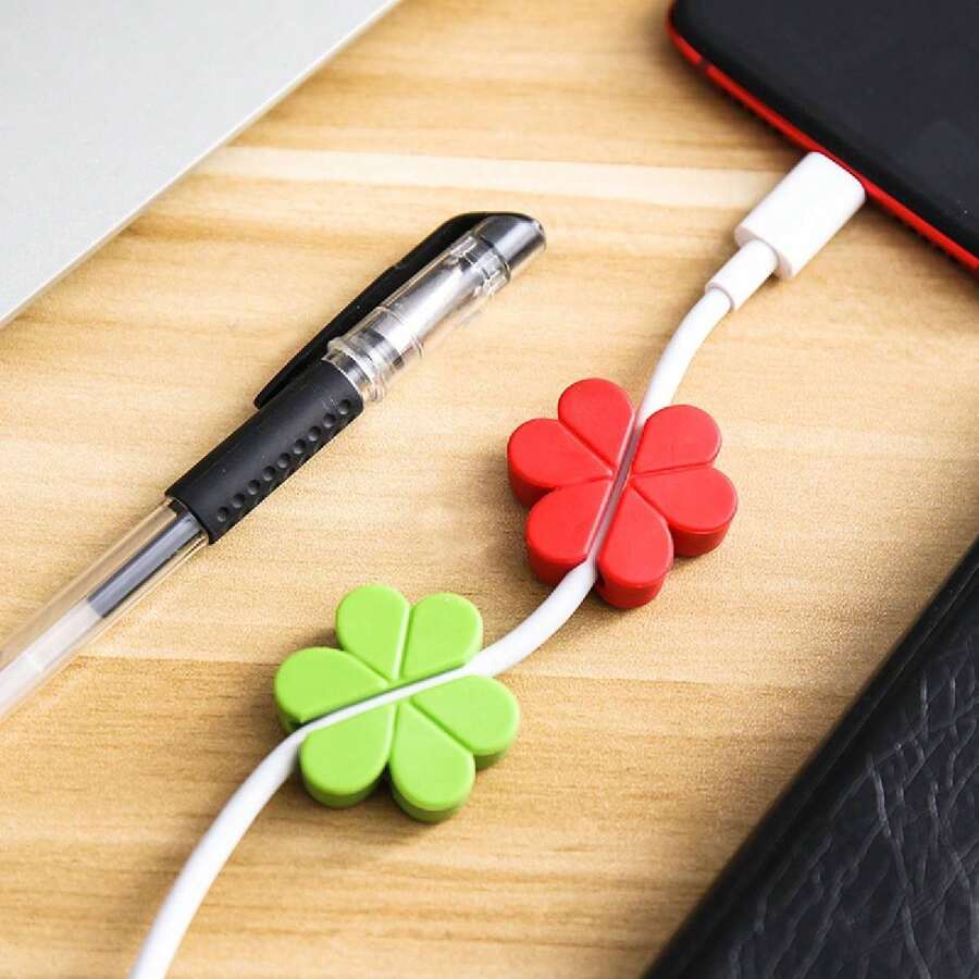 Flower Cable Protector Cute Charging Cable Protectors Charging Cable ...