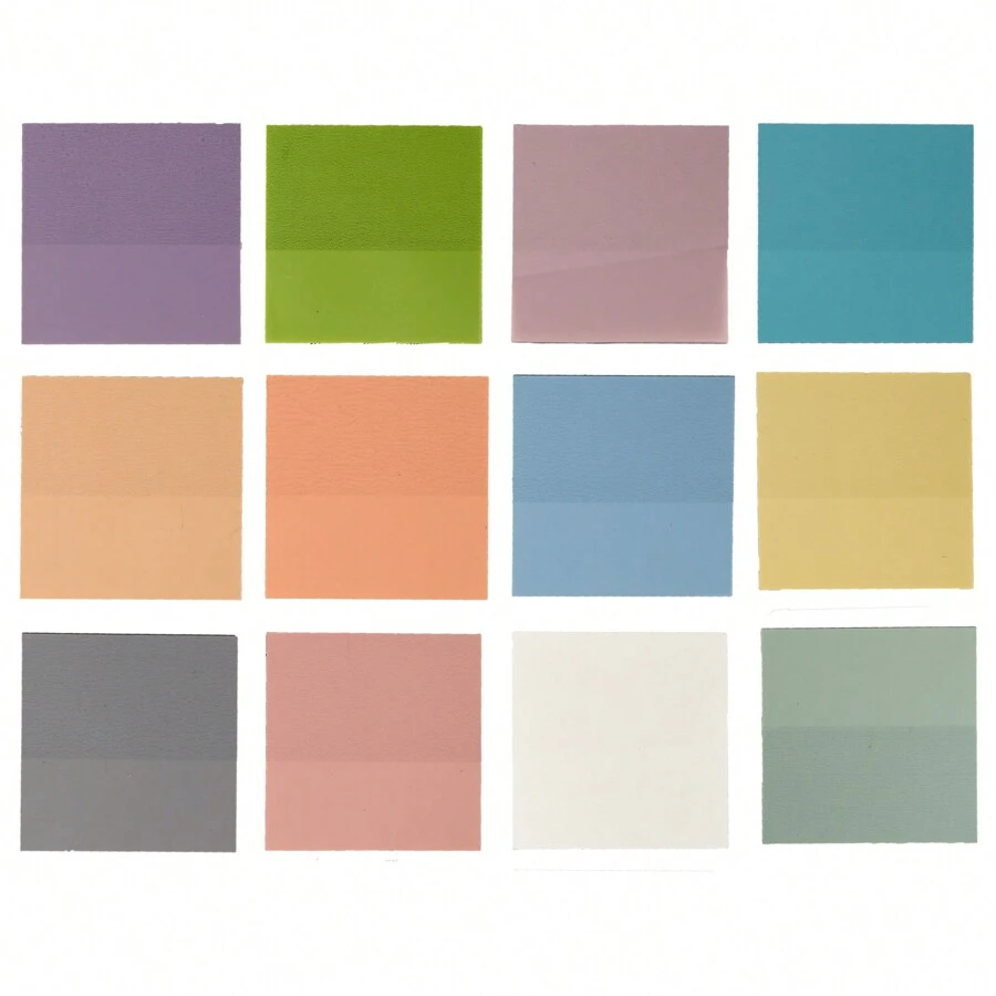 600pcs Bright Colour Transparent Sticky Notes, Self-Stick Note Pads ...