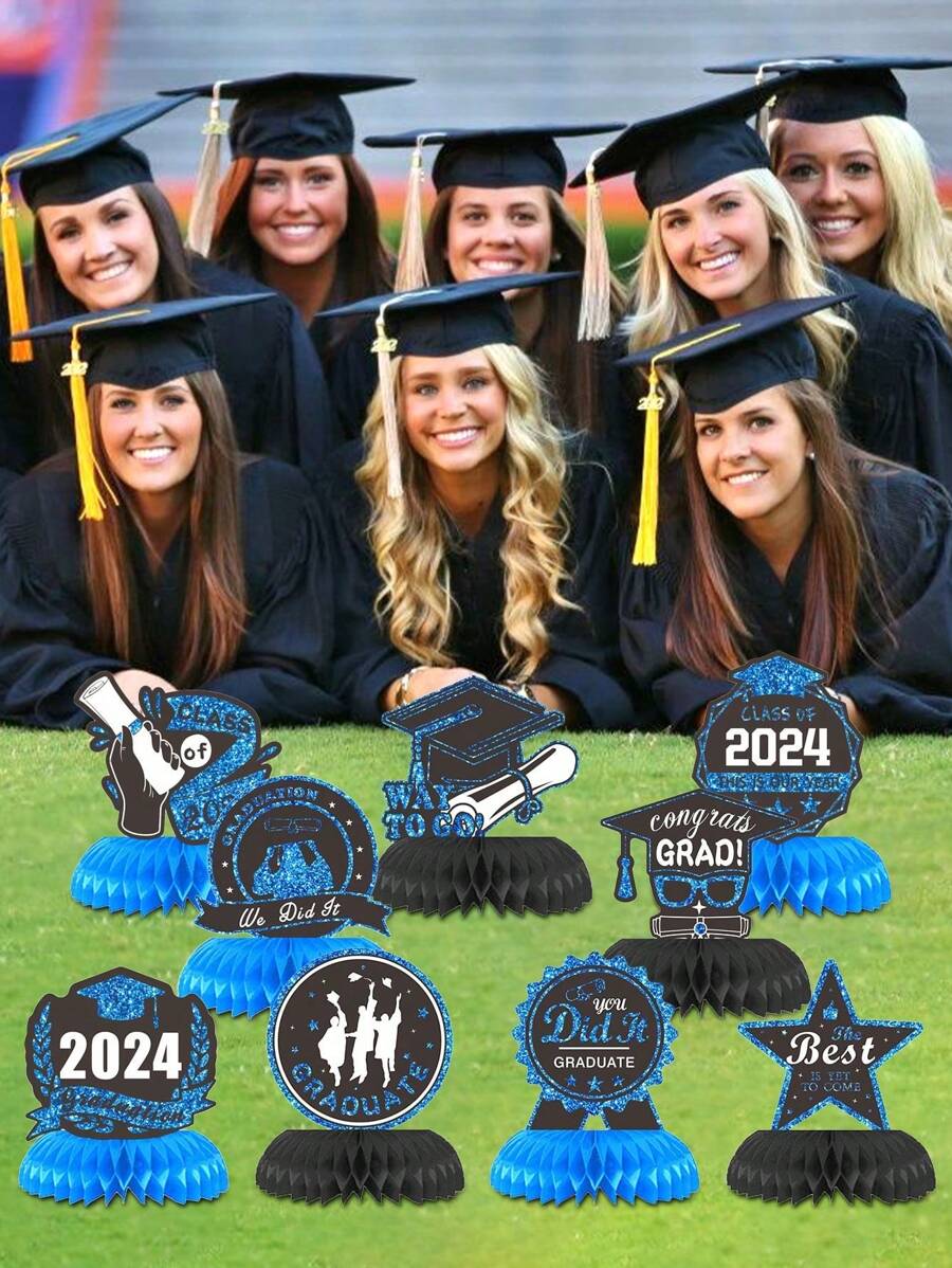 Graduation Party Decoration, 2024 Graduation Congratulatory Table ...