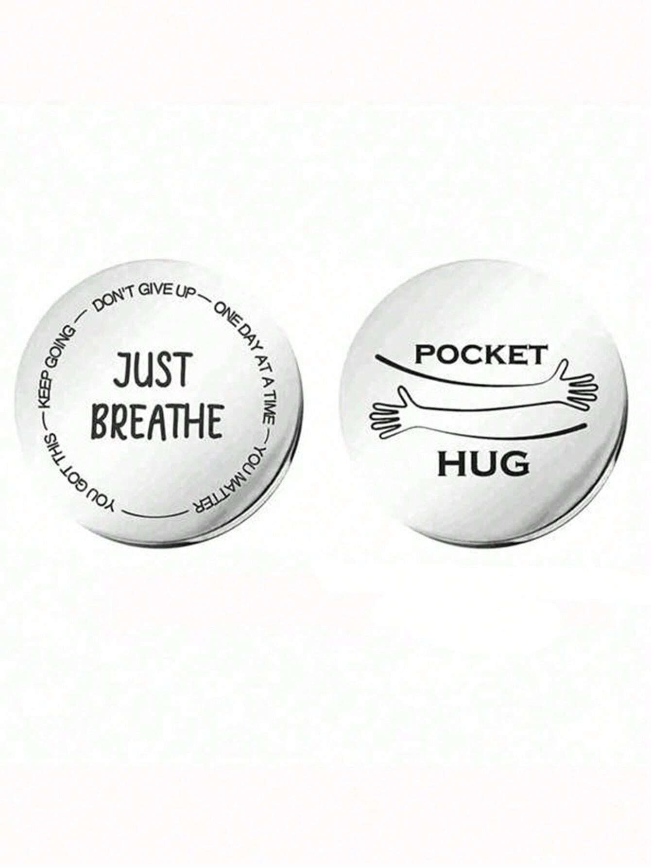 1pc Inspirational Pocket Hug Token Gift, Long Distance Relationship ...
