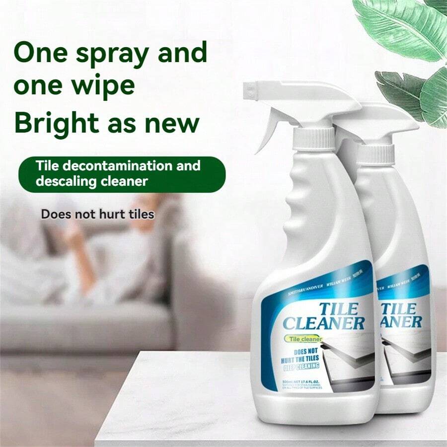 1pc Powerful Tile Cleaner For Stain Removal And Yellowing Stain, Multi ...