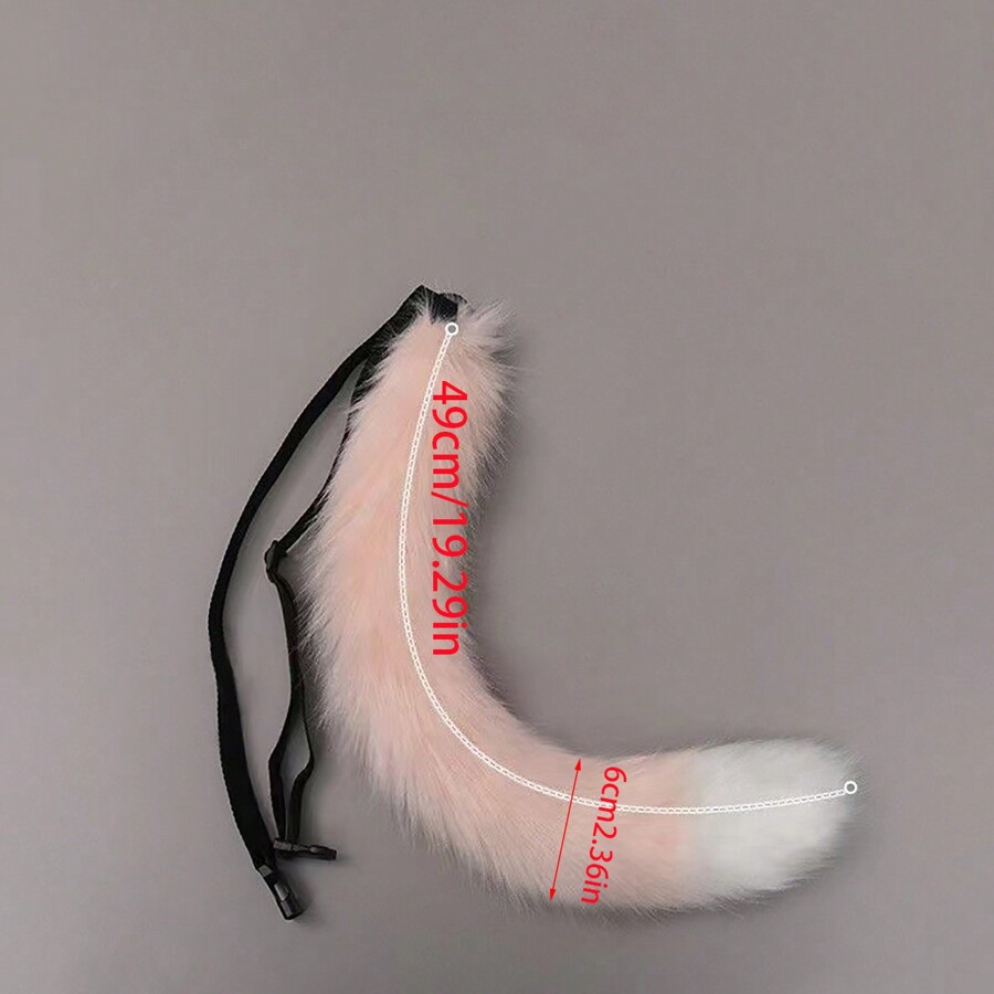 Cola de zorro de cosplay, accesorio de rendimiento, cola de zorro de ...