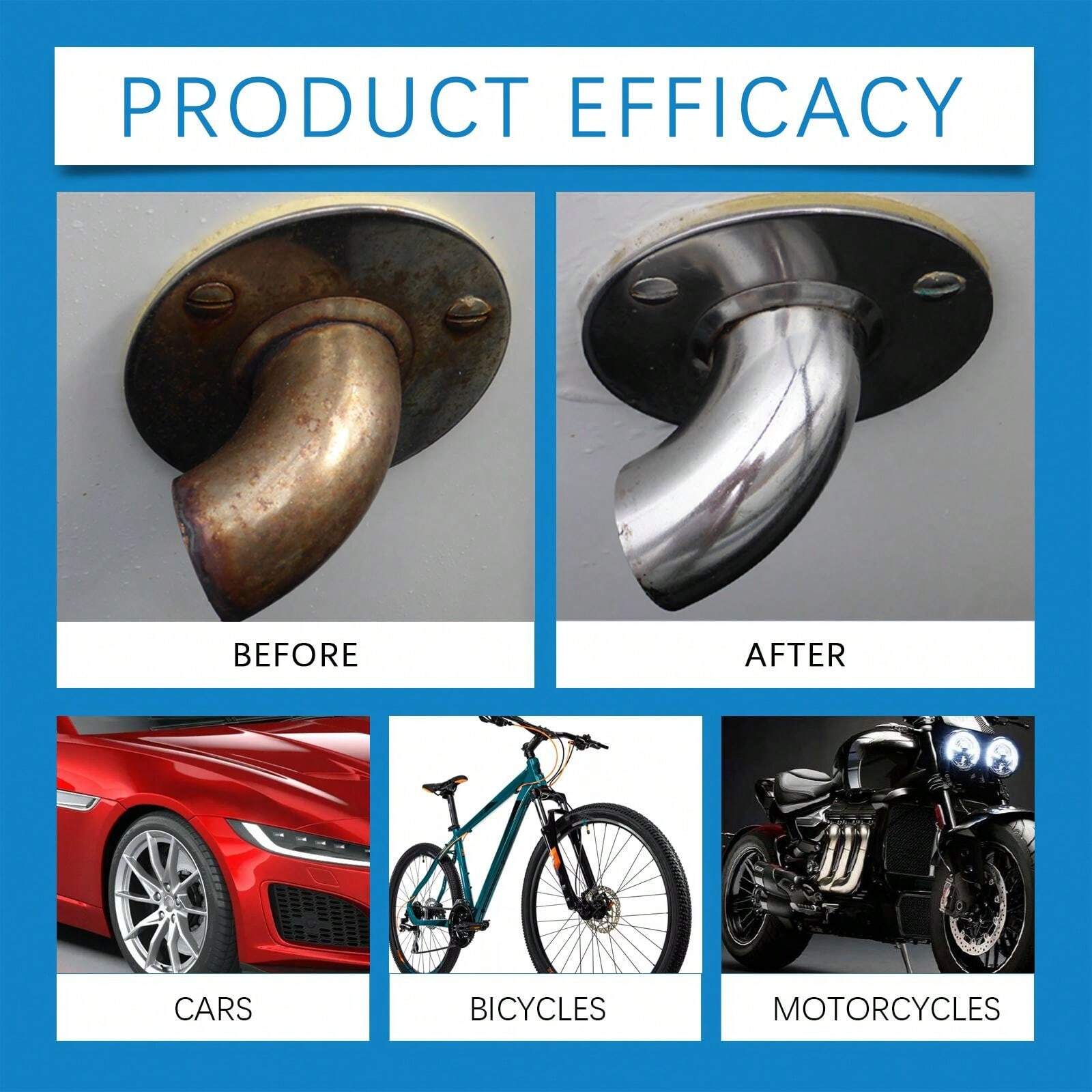 Anti-Rust Spray For Cars And Trucks, Rust Removal And Polishing Agent ...