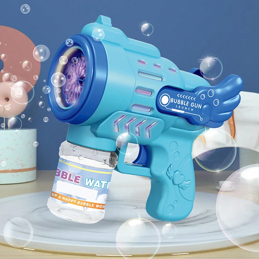 1pc 10-Holes Angel Electric Bubble Machine, Fully Automatic Handheld ...