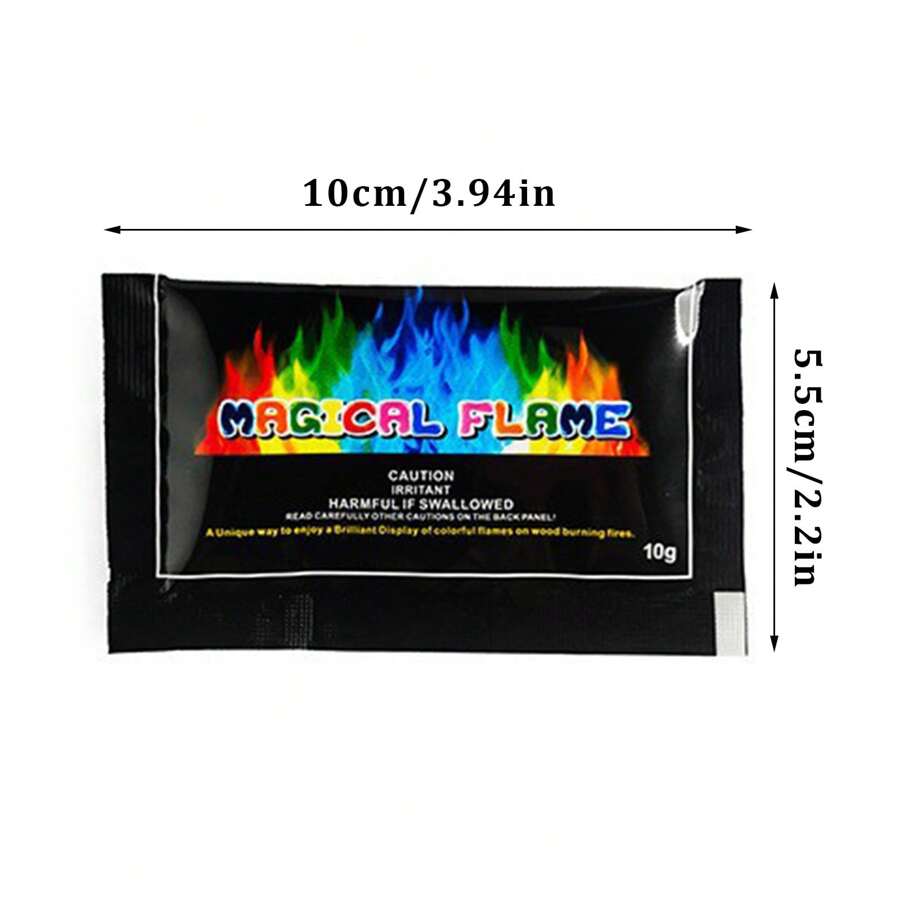 Magic Flame Powder Colorful Powder Colorful Flame Color Changing Powder ...