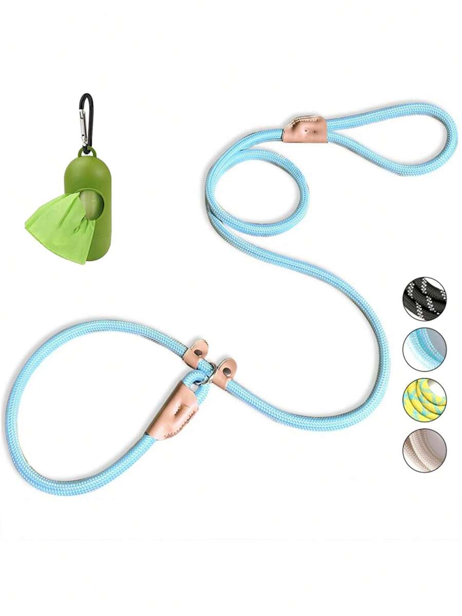 1pc Durable Braided Rope Dog Leash, Sliding Traction Rope For Small ...