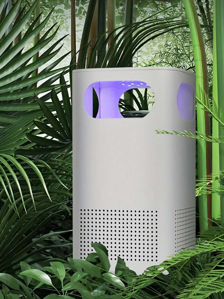 1pc White USB Powered Portable Negative Ion Air Purifier, New Cube ...