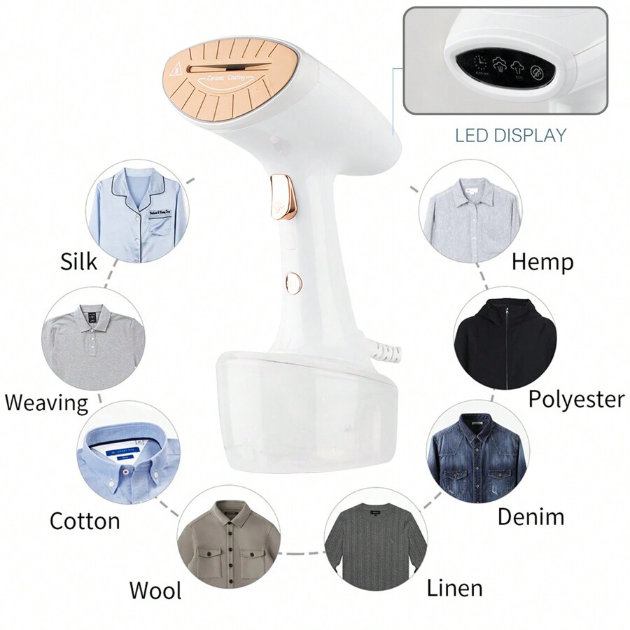 FER À REPASSER VAPEUR MANUEL RAF POUR MAISON, PETIT, VOYAGE, PORTABLE, VERTICAL, 1600W . REPREND ...