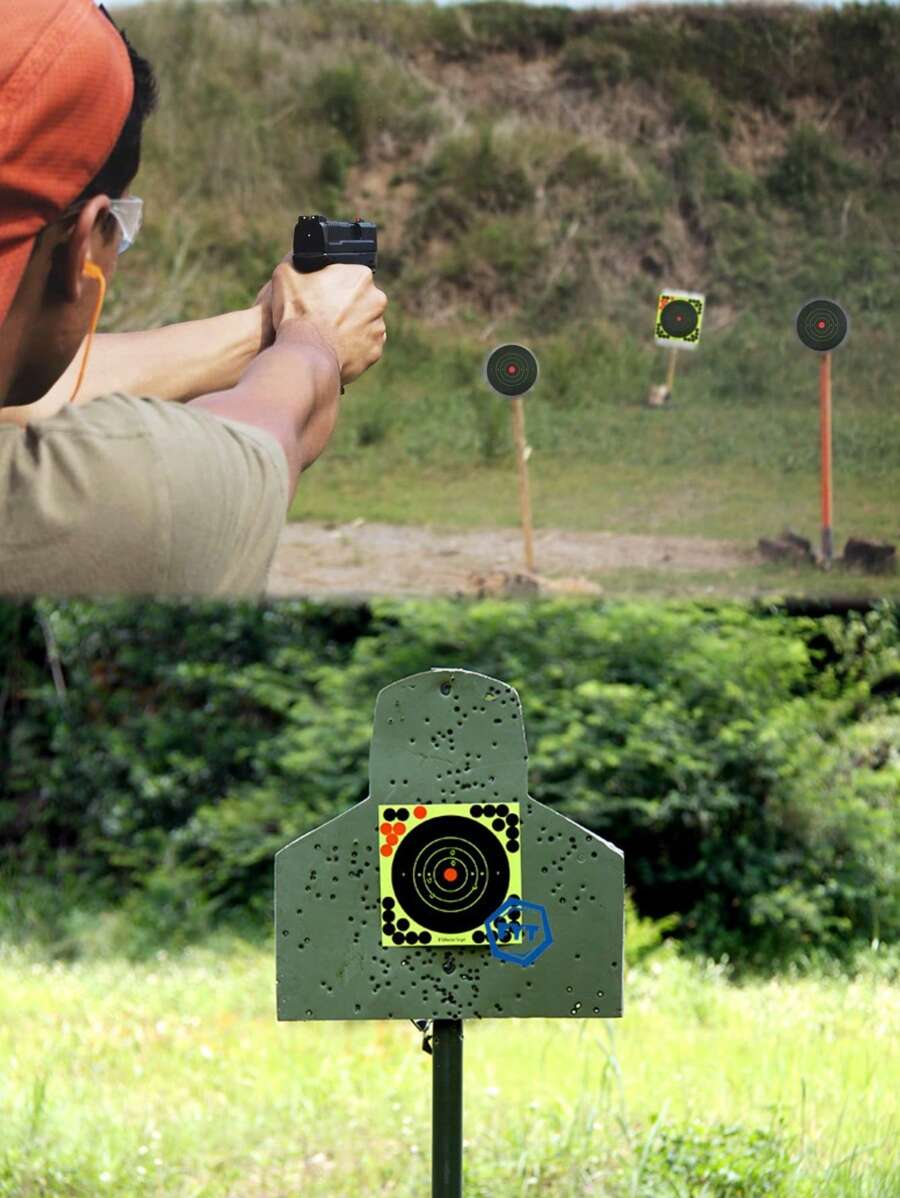 Outdoor Shooting Target Labeling Fluorescent Shooting Splash Arrow ...