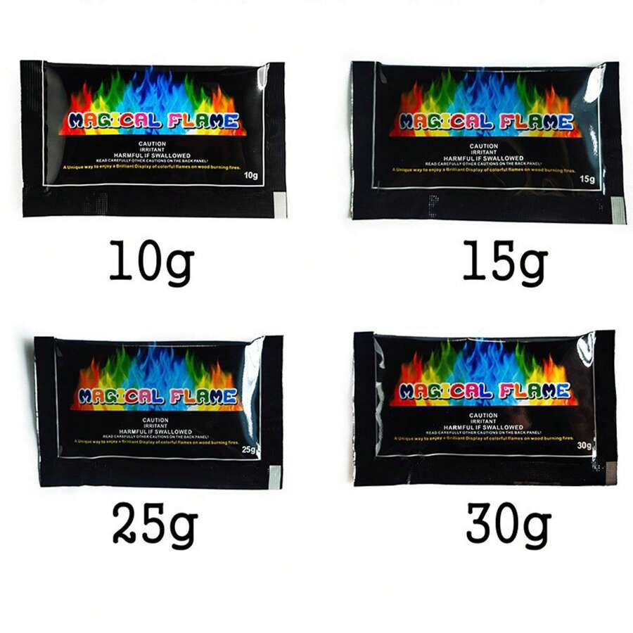 Magic Flame Powder Colorful Powder Colorful Flame Color Changing Powder ...