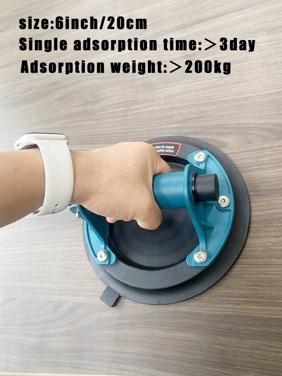 One 6-Inch Manual Vacuum Suction Cup Can Strongly Absorb Smooth Objects ...