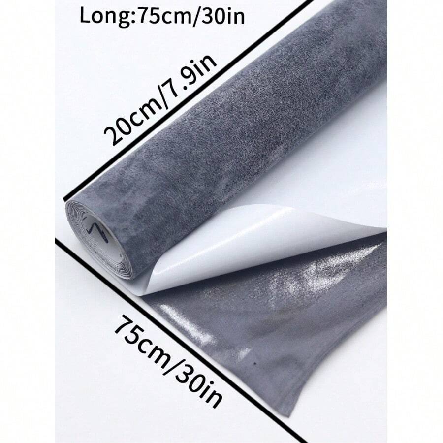 Self-Adhesive Suede Fleece Backed Fabric For Car Interiors Restoration ...