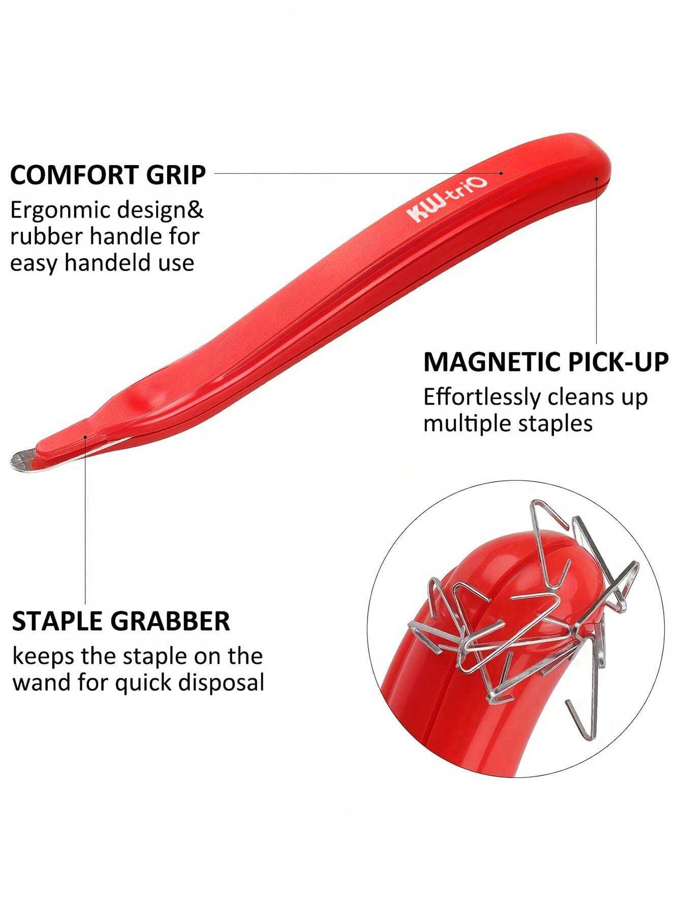 1pc Easy-To-Use Pen Style Stapler, With Magnetic Tail For Picking Up ...