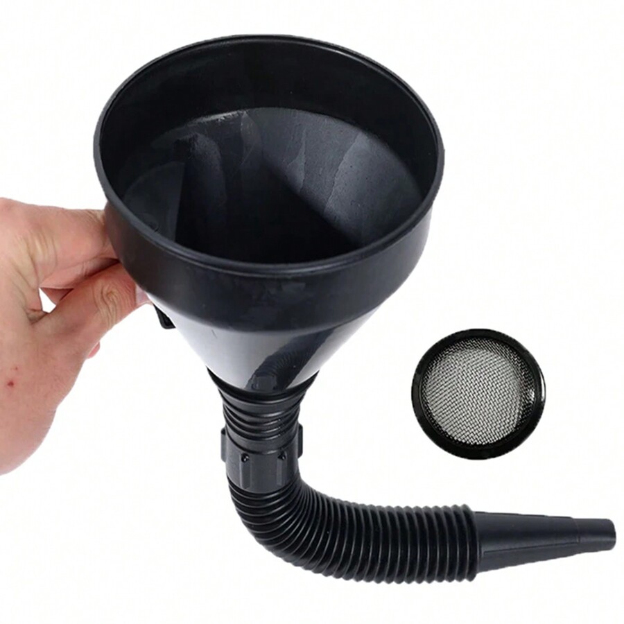 Car Fuel Funnel, Foldable Gasoline Engine Oil Funnel, Plastic Funnel ...