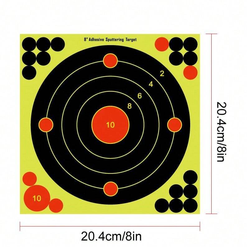Outdoor Shooting Target Labeling Fluorescent Shooting Splash Arrow ...