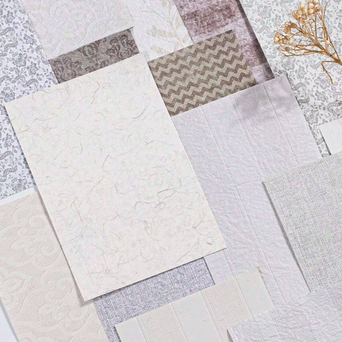 30pcs Handmade Special Paper, Hand Book Material Paper Decorative ...