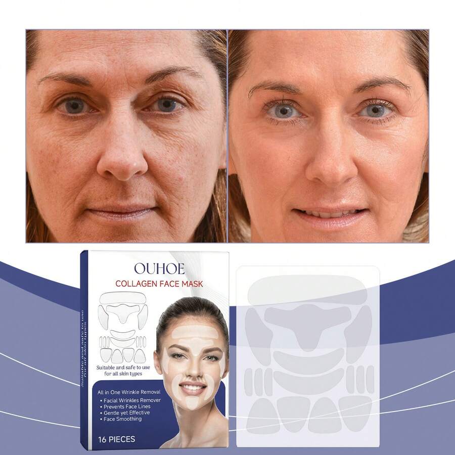 Wrinkle-Reducing & Lifting Patches For Face, Reducing Fine Lines ...