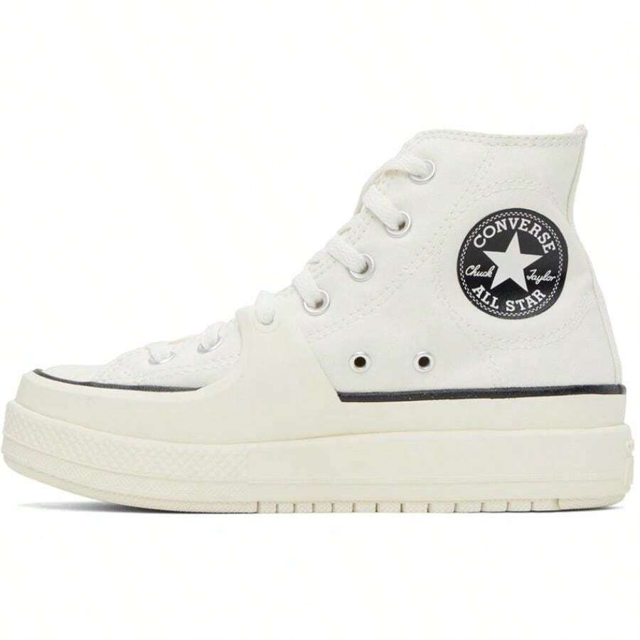 Converse Off-White All Star Construct Sneakers | SHEIN USA