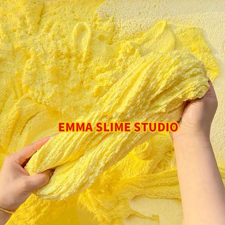 500ml/Ton Tub + 250ml Crazy Popcorn Shaped Handmade Filling For Slime ...