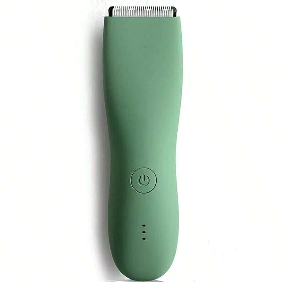 Electric USB Wireless Professional Body Groin Hair Trimmer Shaving ...