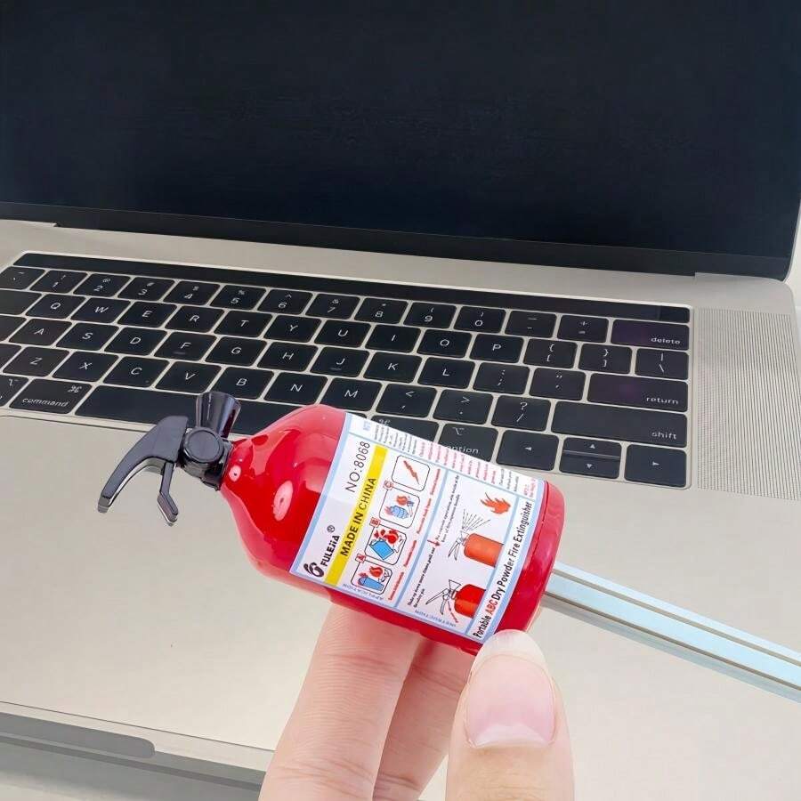 1 pieza Afilalápices creativo en forma de extintor. Con el fin de ...