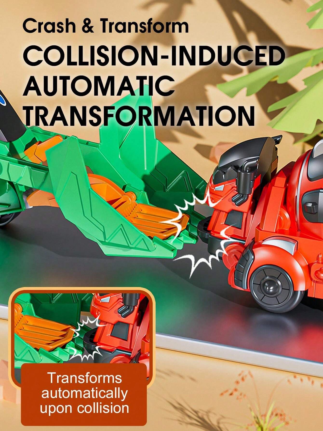 Dinosaur-Themed Crash-Deforming Car: Engineering Vehicle Series Model ...