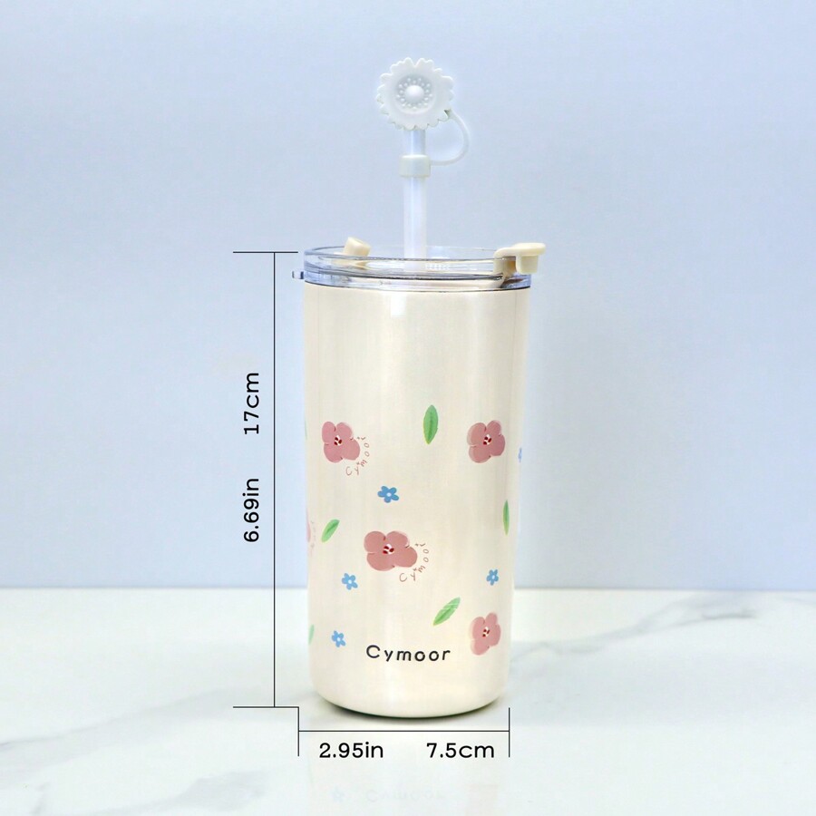 Ins Style Outdoor Coffee Cup, High-Quality Stainless Steel Vacuum Cup ...