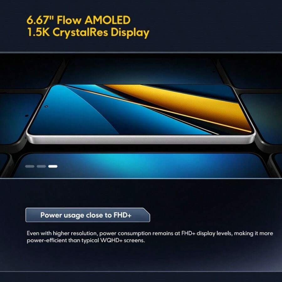 Xiaomi Global Version Xiaomi POCO X6 Smartphone NFC, leistungsstarker ...