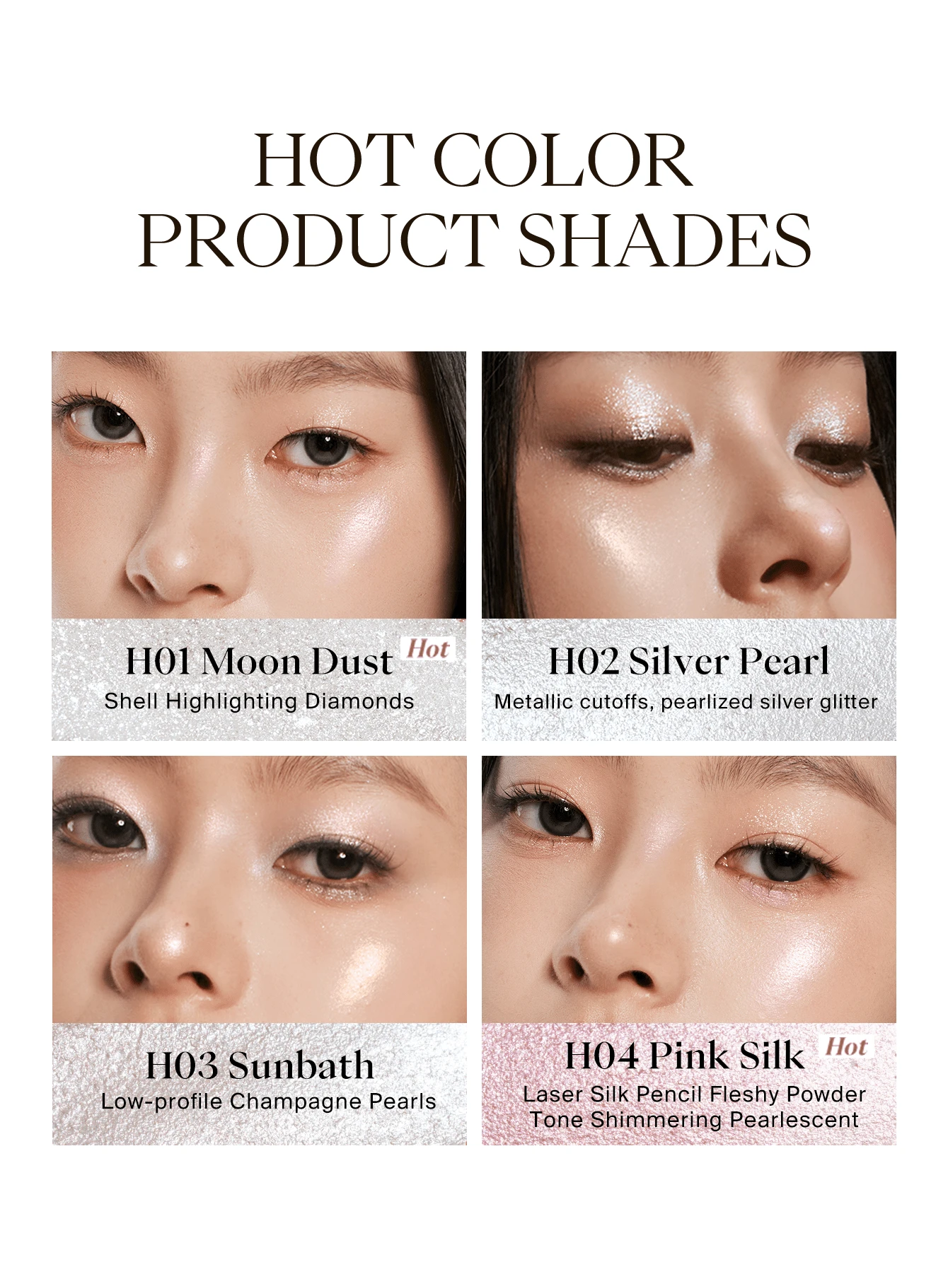 JOOCYEE Jelly Highlighter Stick H01 Moon Dust Brightening And High ...