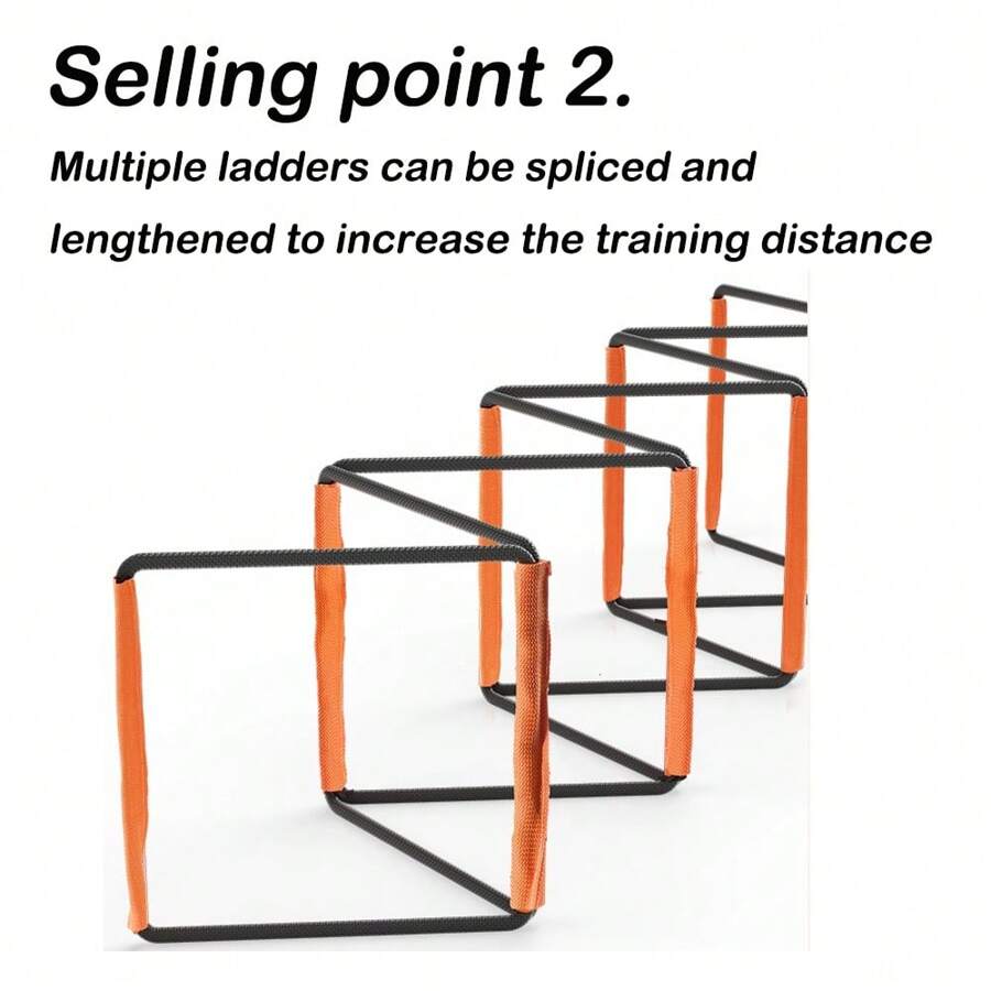 Multi-Functional Agility Ladder With Butterfly Fold, Foldable And ...