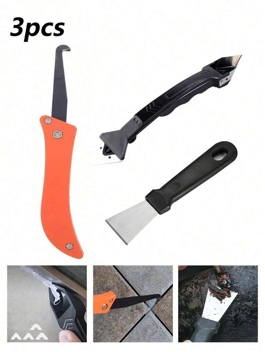 3pcs Cleaning Shovel, Folding Shovel, Scraper, Used For Removing Cement ...