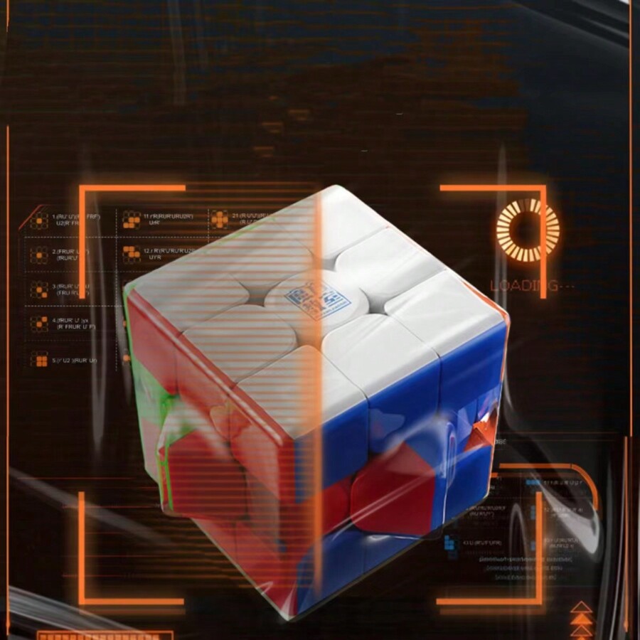 MoYu Culture Magnetic Meilong 3M V2 Magic Cube, Lightweight With ...
