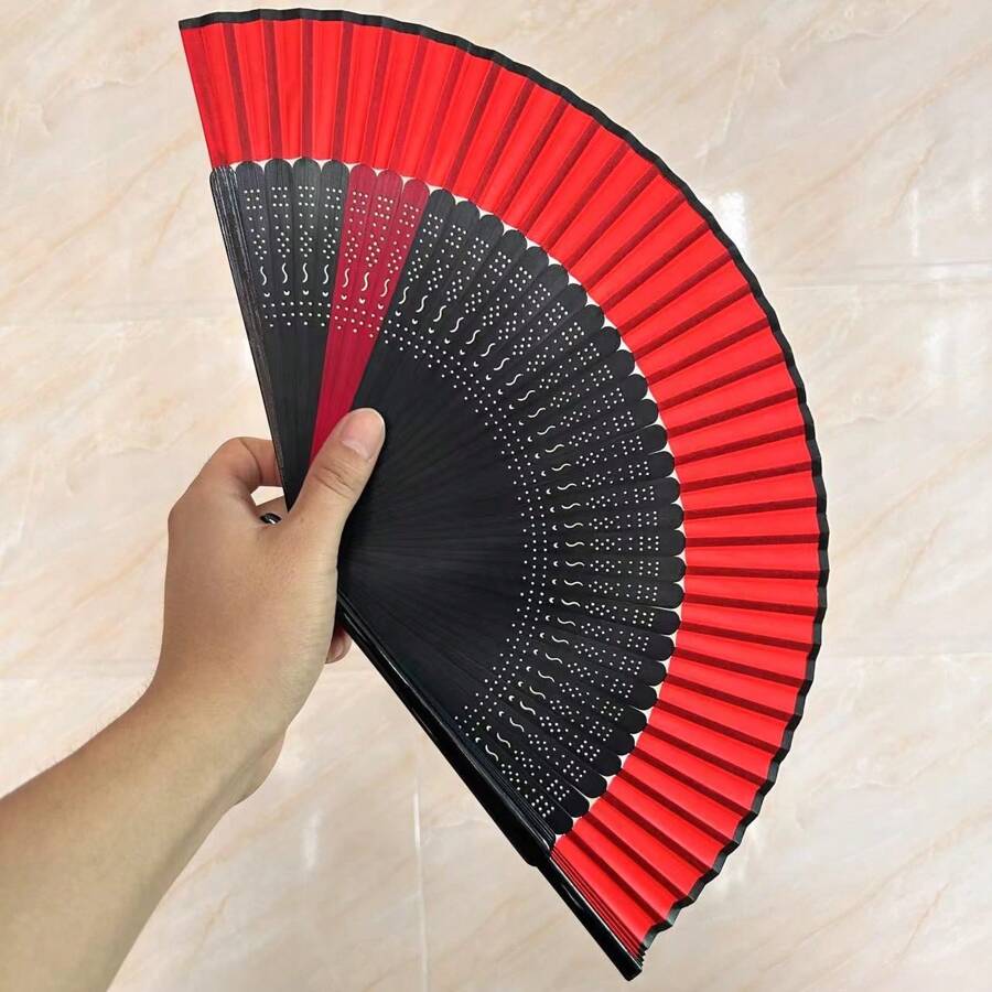 Leque de Dança Tradicional Chinesa de 7 Polegadas, Costelas de Leque ...