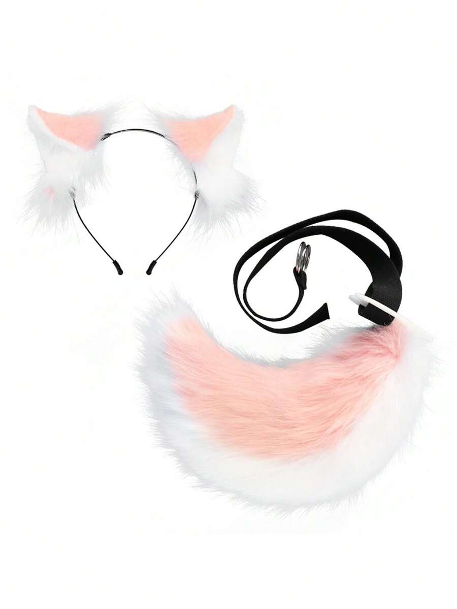 DIY Plush Fluffy Animal Ear Headband - Shiba Inu/Dog Ears For Cosplay ...