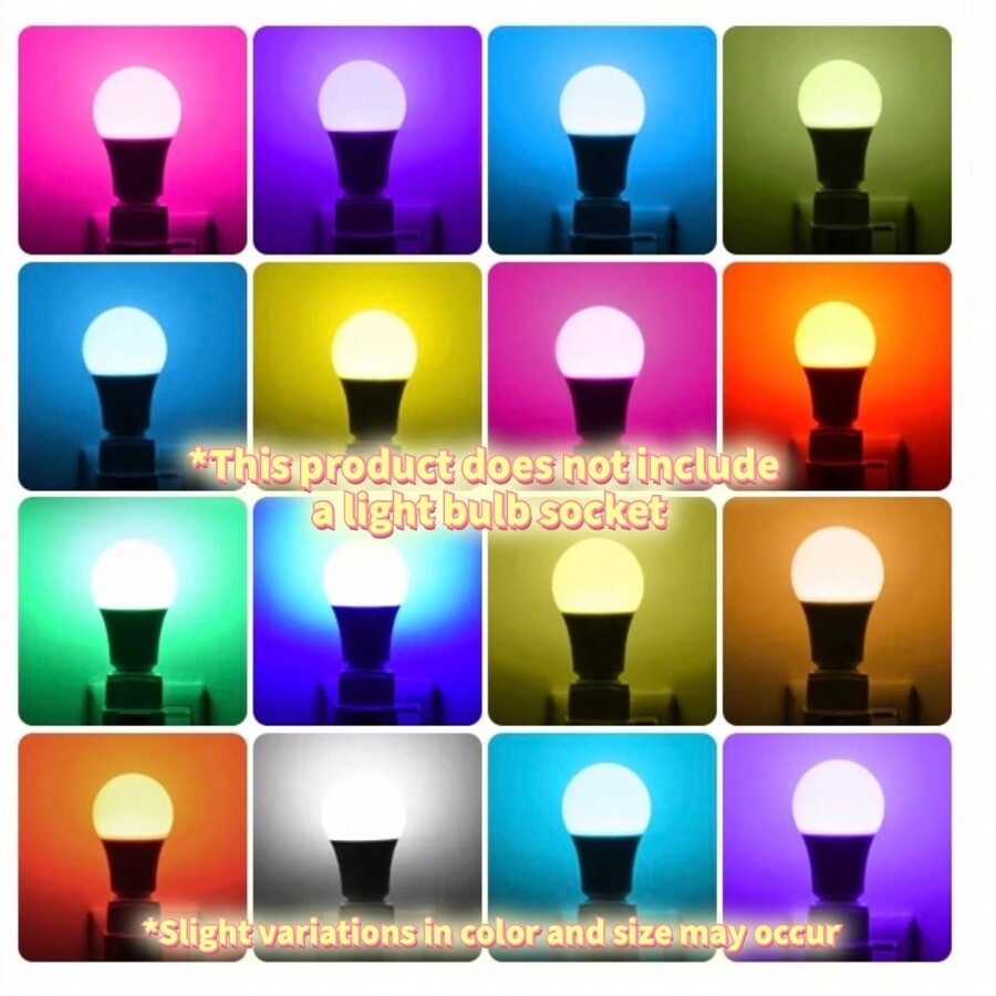 Multi-Color LED Light Bulbs (1-Pack): LED Smart Color Changing Smart ... Multi-Color LED Light Bulbs (1-Pack): LED Smart Color Changing Smart ...