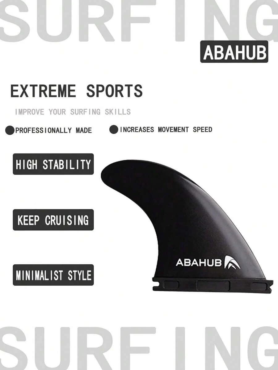 ABAHUBSurfboard Thruster Fins Set, Compatible With Future Style Fin Box ...