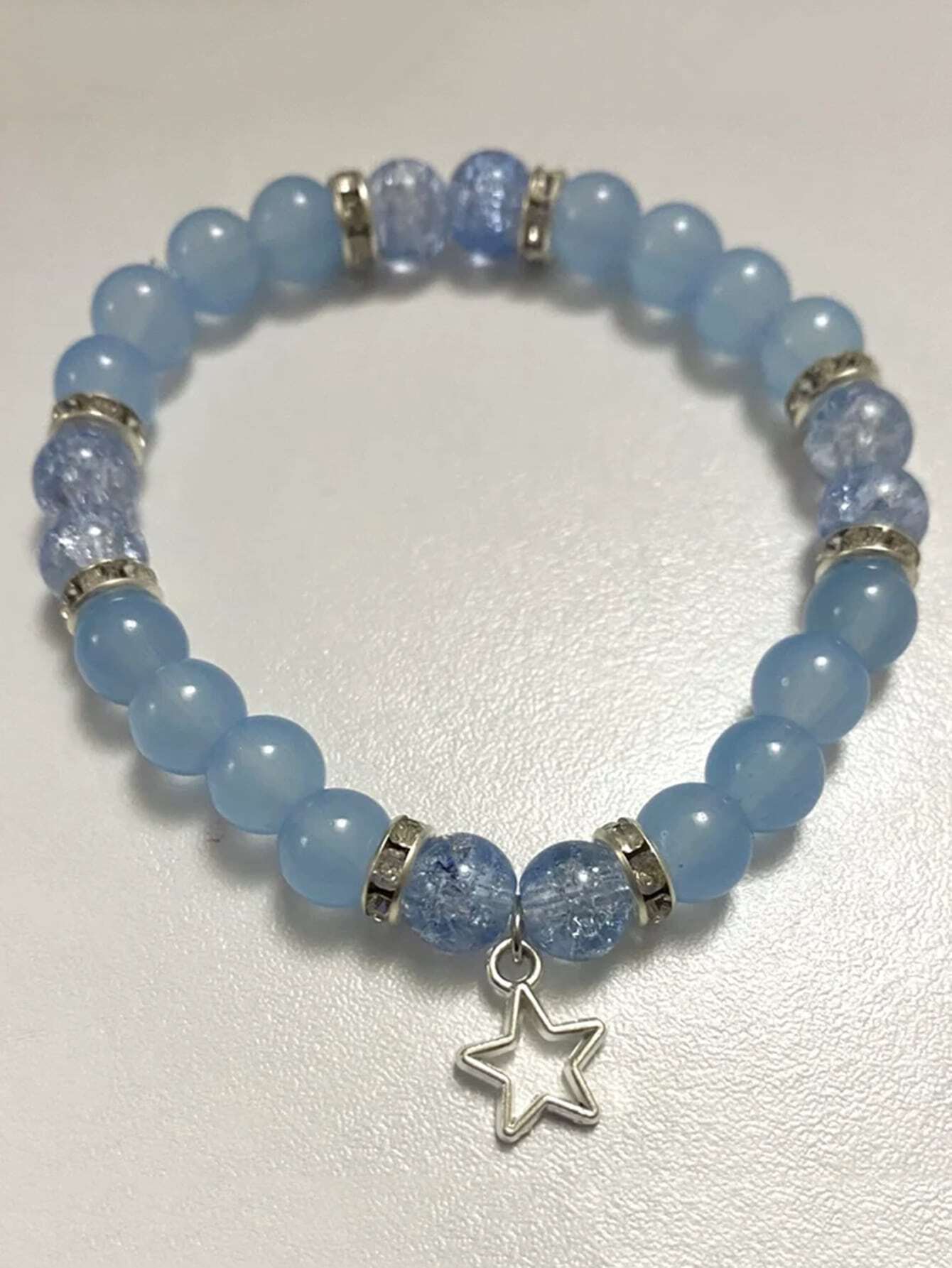 1Pc Fashionable Bead Matching Friendship Bracelets For Women Men Best ...