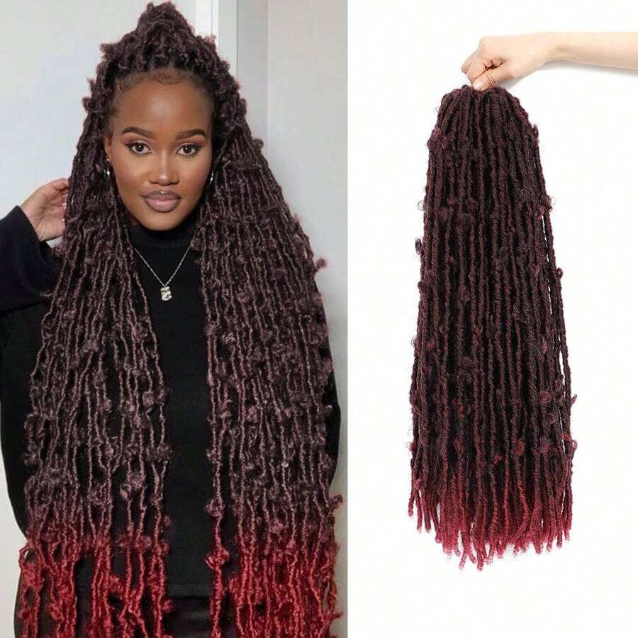 Butterfly Locs Crochet Hair 24Inch 8Packs Distressed Braids Soft Messy ...