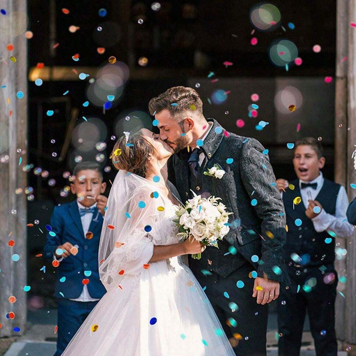 4pcs/2pcs 11cm Wedding Celebration Small Confetti Cannons, Spring ...