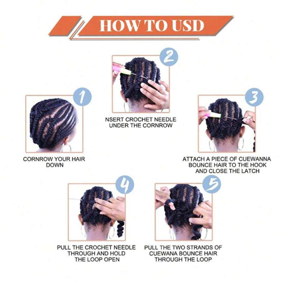 168 Packs Pre Looped Yanky Twist Crochet Braids Hair 81014 Inch 15 Strandspcs Natural Black