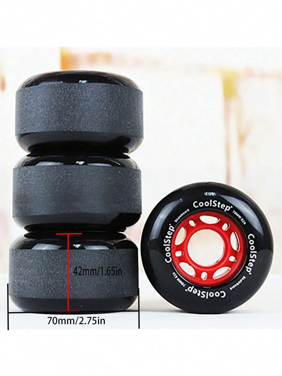 70mm*42mm Skateboard Wheels, This Skateboard Accessory Is Essential For ...