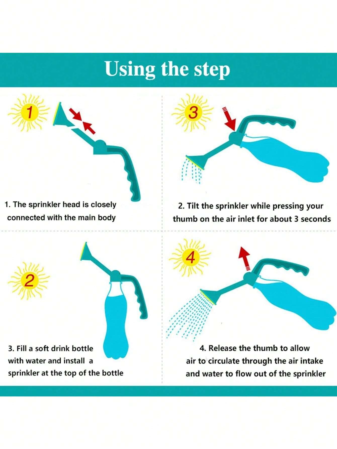 Handheld Watering Device For Horticultural Plants, Dual-Purpose For ...
