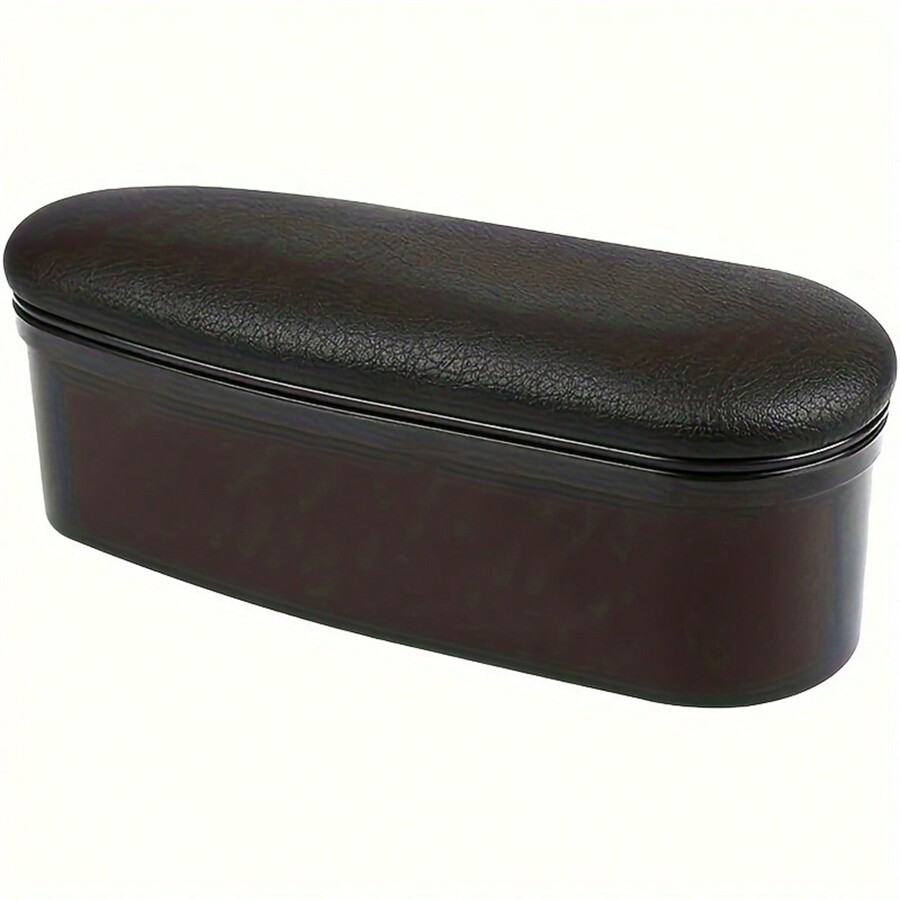 Car Door Storage Box With Soft Armrest Cushion - Plastic Interior ...