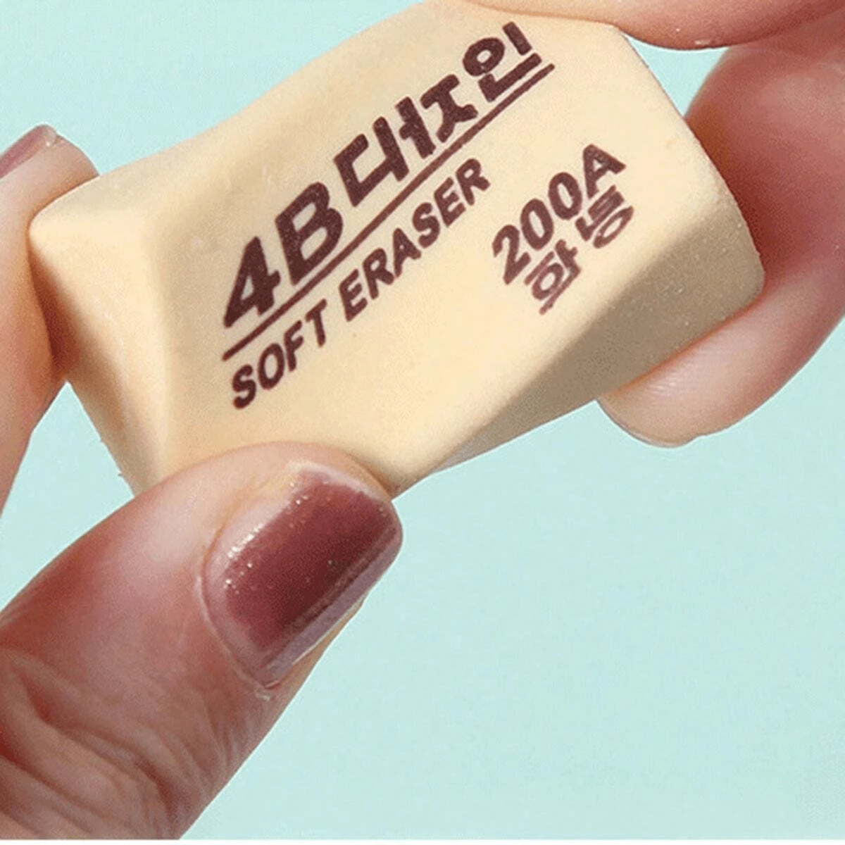 30 Pieces/Box Khaki Soft 4b Pencil Erasers, Easy To Erase For Student ...