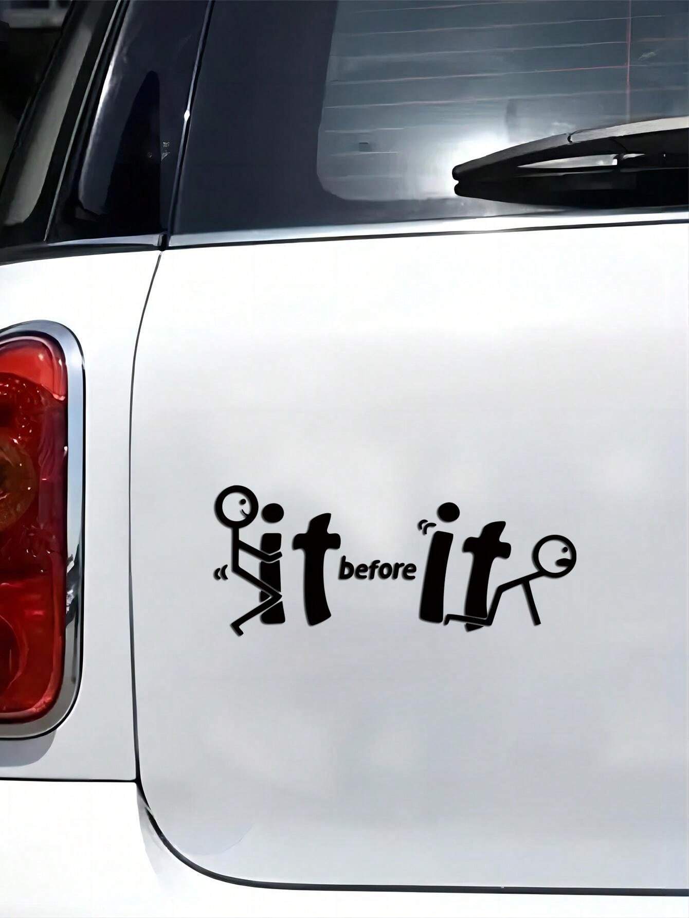 F It Before It F You Simplicity Funny Waterproofing Vinyl Stickers ...
