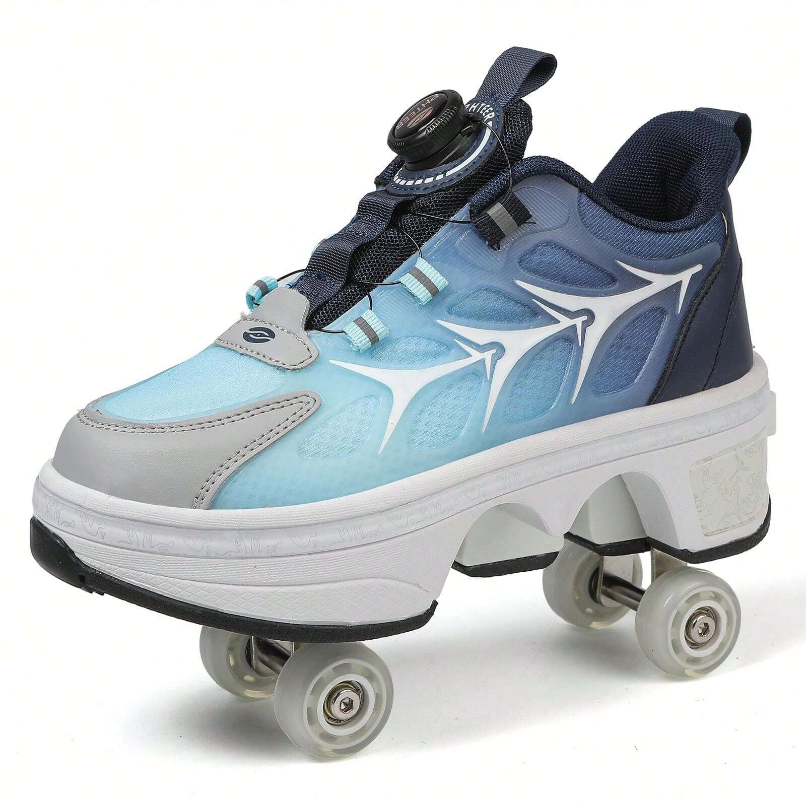 Zapatos de patines con ruedas Heelys de 4 ruedas transformables para ...