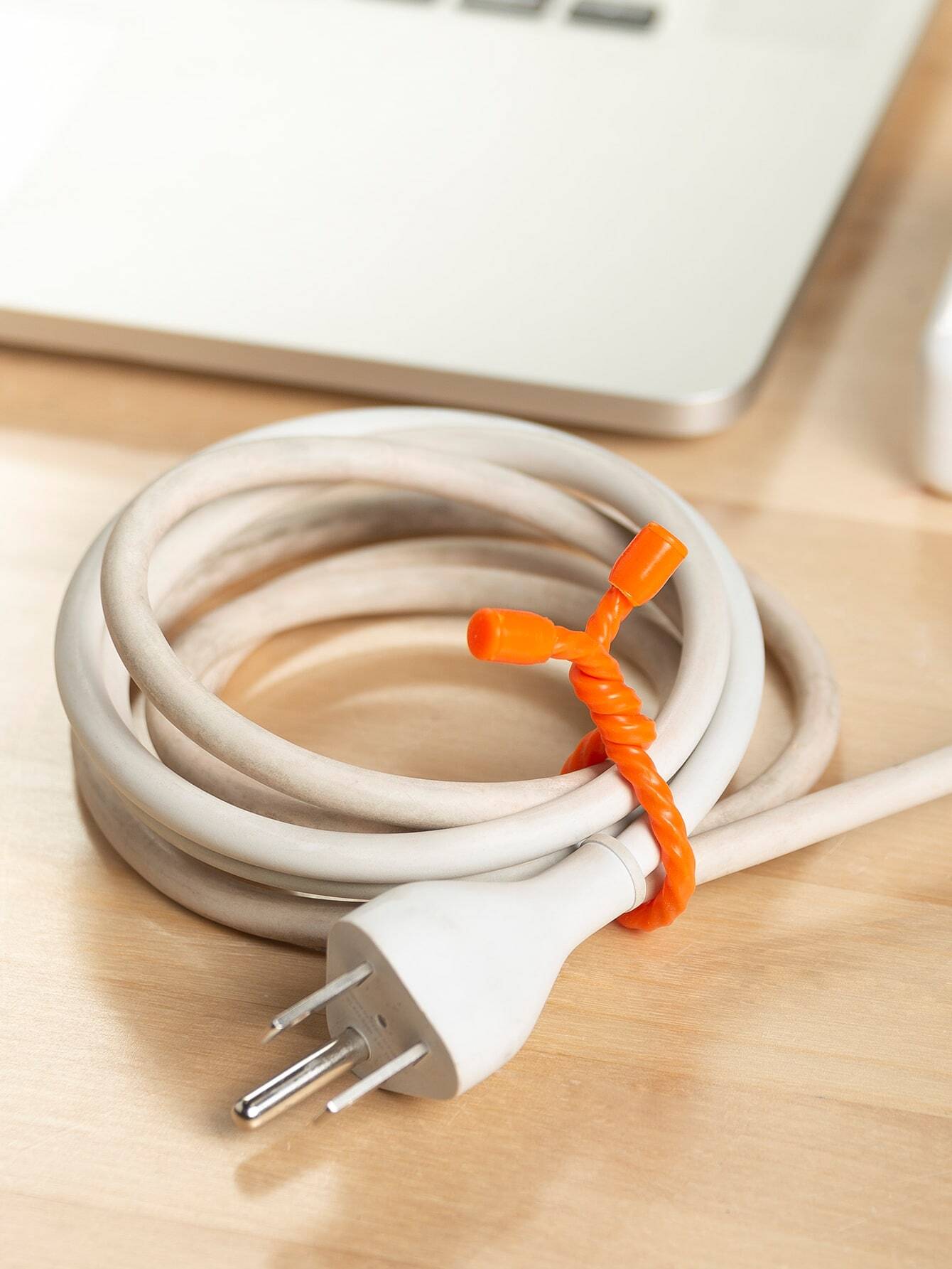 The Original Reusable Silicone Twist Tie For Cord Management And ...