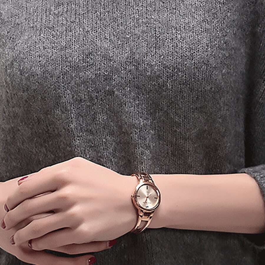 Anne Klein Reloj de mujer cuarzo de esfera pequeña simple y elegante de ...