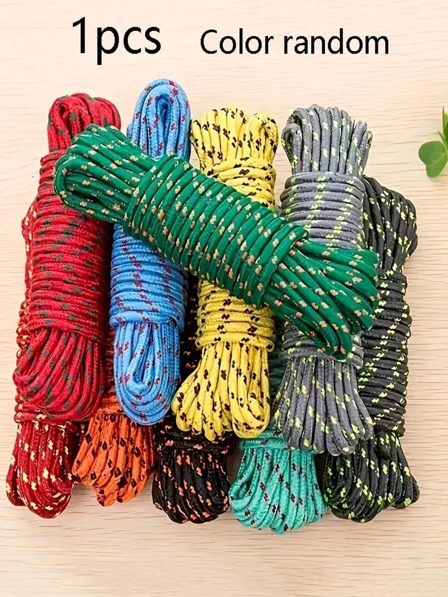 1pc Multifunctional Windproof Nylon Clothesline Rope (5m) -(10m) For ...