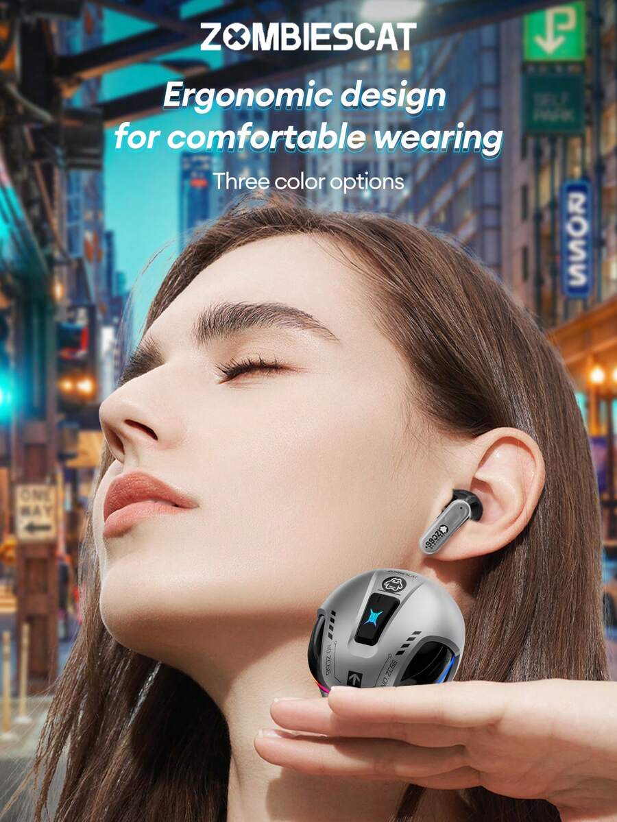 CAT B5 ANC หูฟังอินเอียร์ตัดเสียงรบกวนแบบแอคทีฟ, อายุการใช้งานแบตเตอรี่ยาวนาน 5.4 ชั่วโมง, โหมด ...